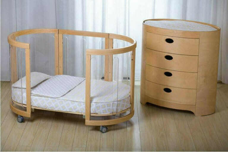 Kaylula Sova Clear Cot + Mattress worth $249 | Bubs n Grubs