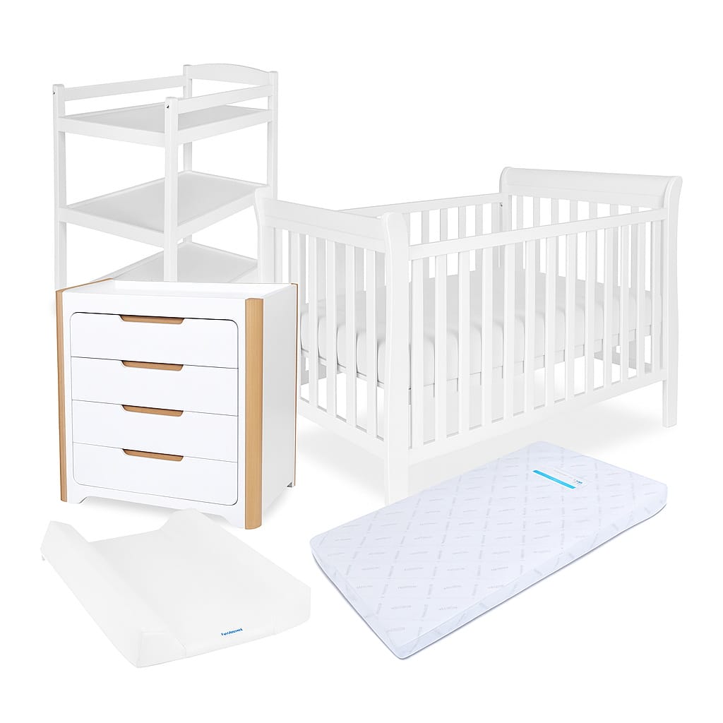 Sunbury Madison 4 Piece Cot Package | Bubs n Grubs