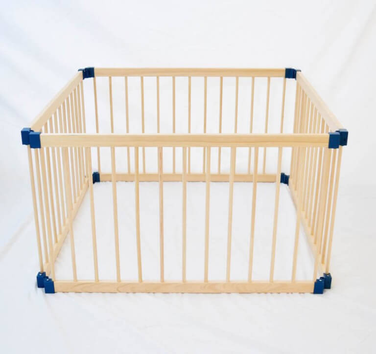 Wooden Playpen 3 in 1 Deluxe Hexagonal | Bubs n Grubs