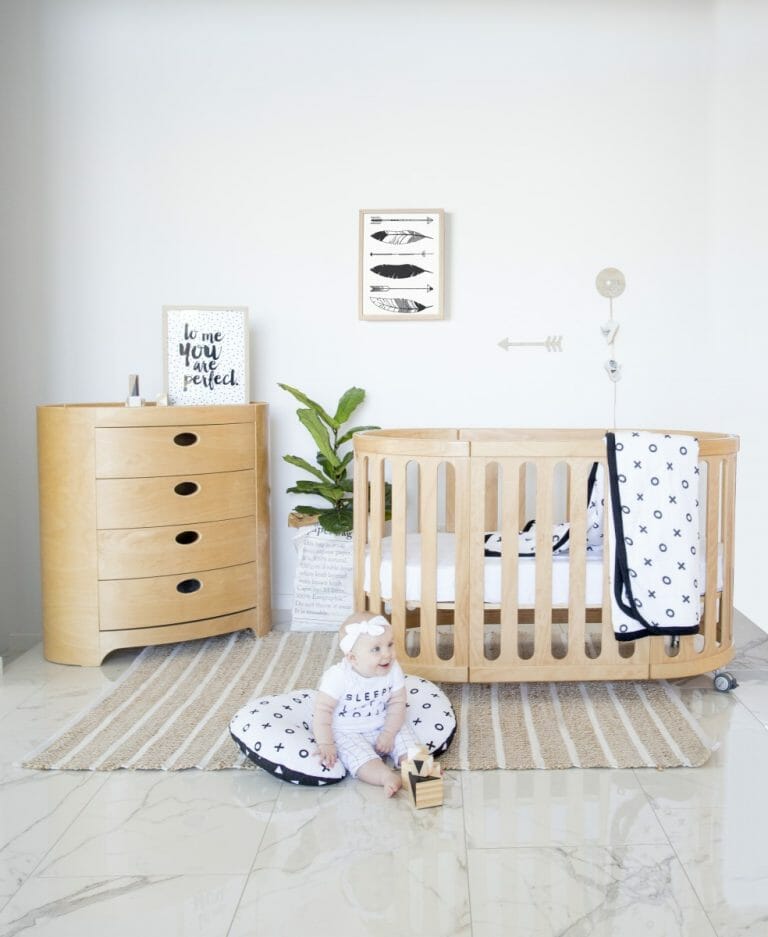 Kaylula Sova Classic 5 in 1 Cot + Mattress worth $259 | Bubs n Grubs