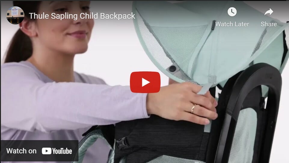 Thule Sapling Child Carrier Backpack | Bubs n Grubs