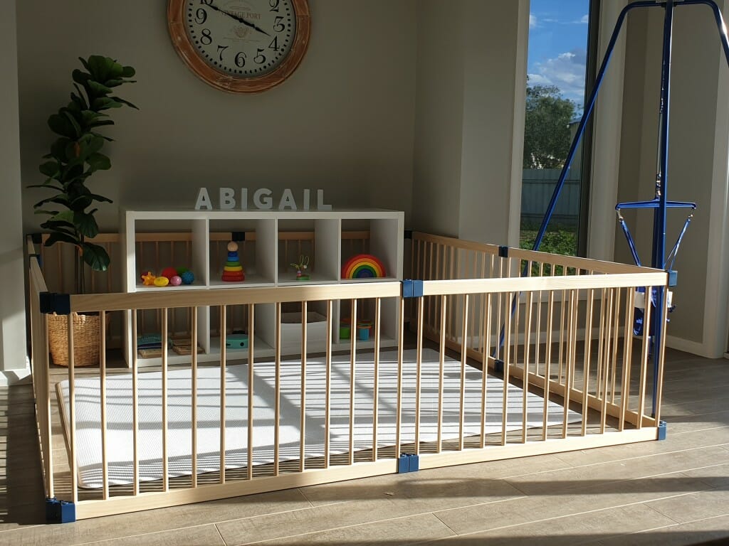 Wooden Playpen Giant 8 Panel | Bubs n Grubs