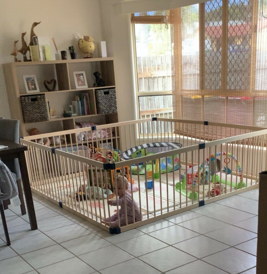 Wooden Playpen Giant 8 Panel | Bubs n Grubs