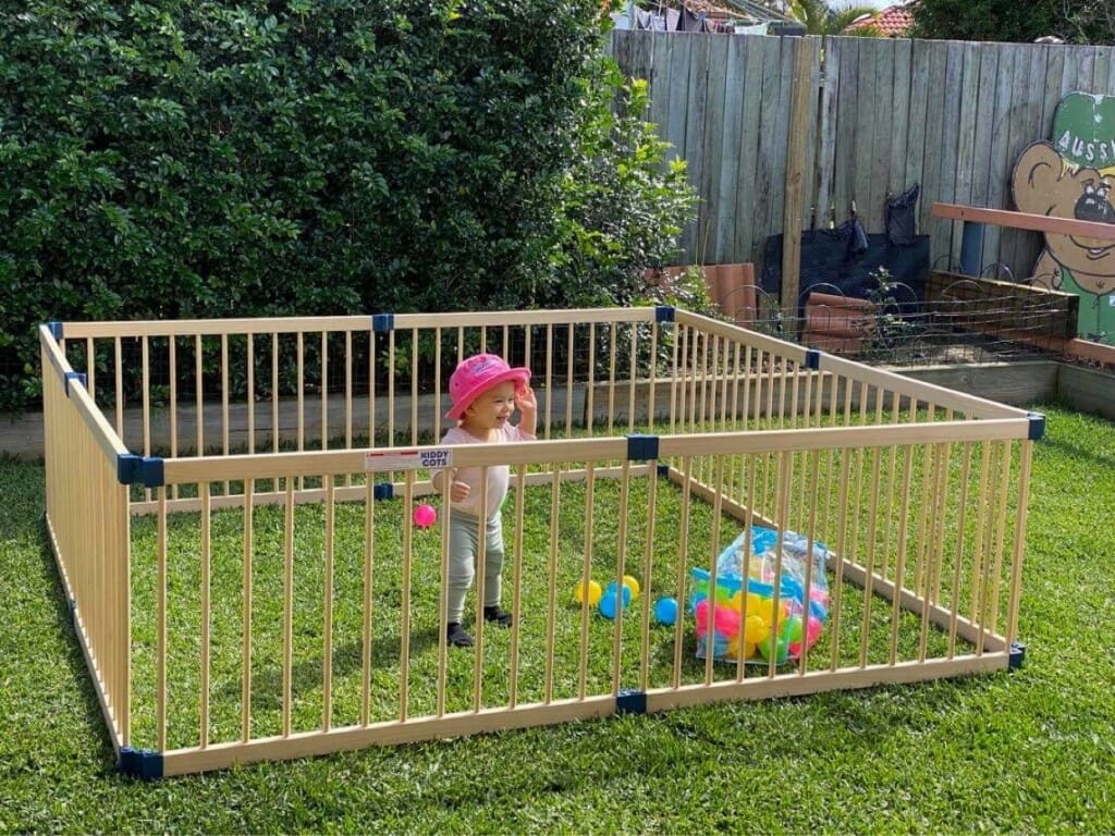 Wooden Playpen Giant 8 Panel | Bubs n Grubs