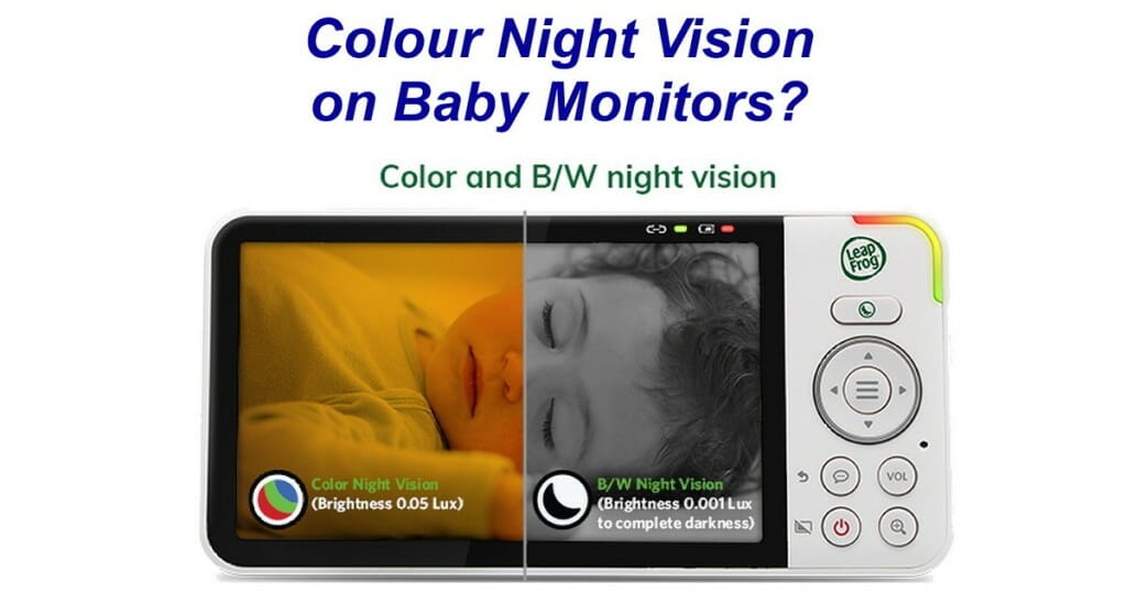 Leapfrog Baby Monitors Colour Night Vision ? | Bubs n Grubs Baby Store