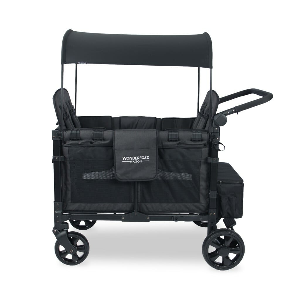 WonderFold W4 Elite Quad Stroller Wagon | Bubs n Grubs