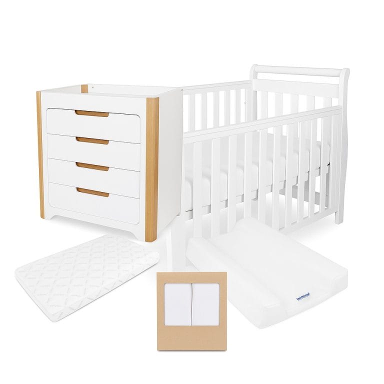 Sunbury Madison 4 Piece Cot Package | Bubs n Grubs