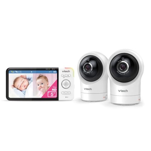 VTech RM5764HDV2 5” Smart HD Pan & Tilt Video Monitor | Bubs n Grubs