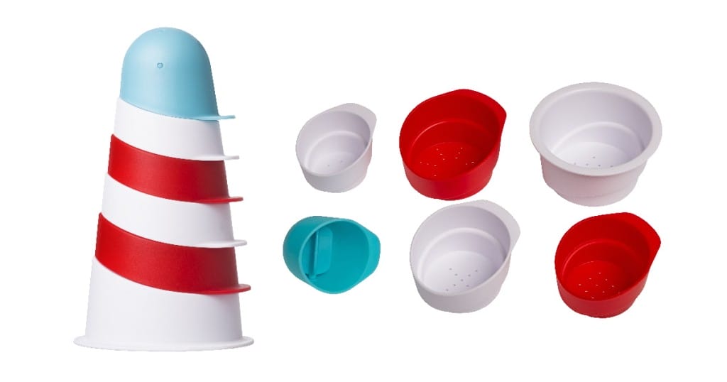 Ubbi Lighthouse Stacking Cups | Bubs n Grubs