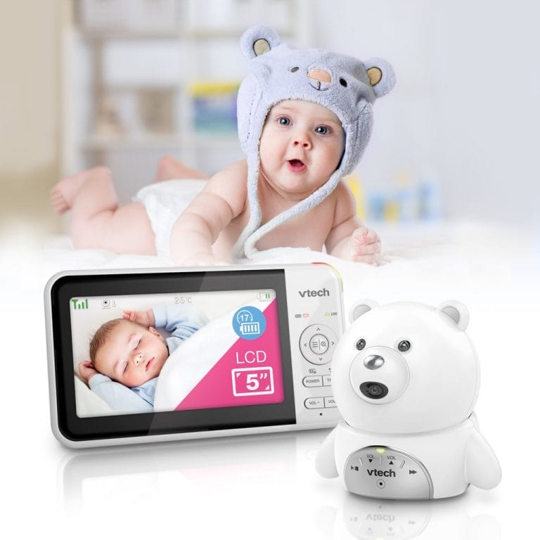 VTech BM5150-BEARN Full Colour Video Baby Monitor | Bubs n Grubs